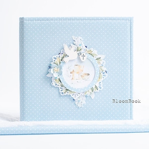 First Communion Photo Album for Boy, Holy Communion, Customized ...