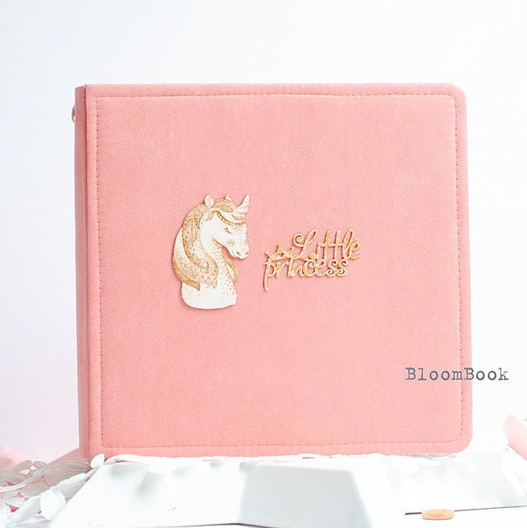 Princess Photo Album, Baby Girl Photo Album, Scrapbooking Album ...