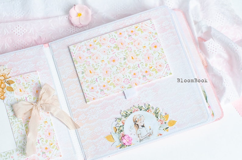 Hand Made First Communion Photo Album for Girl, Personalized Holy ...