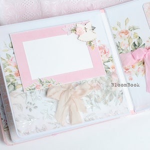 Hand Made First Communion Photo Album for Girl, Personalized Holy ...