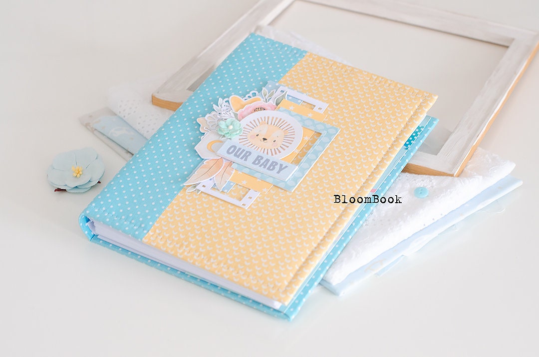 Gender Neutral Baby Memory Book, Baby Book Girl, Baby Book Boy ...