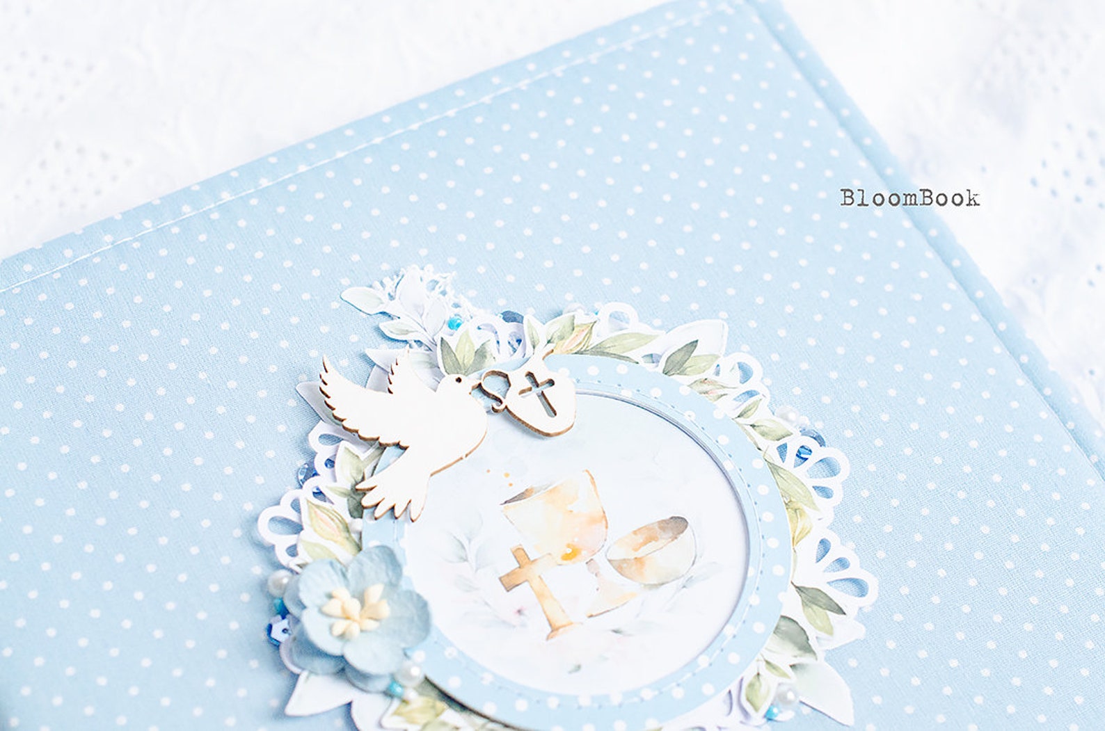 First Communion Photo Album for Boy, Holy Communion, Customized ...