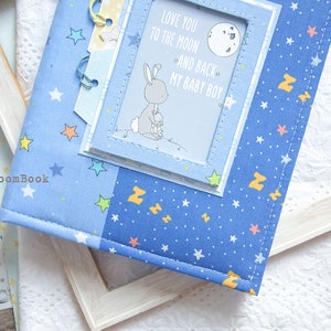 Personalized Baby memory Book Boy Personalized Baby Photo | Etsy