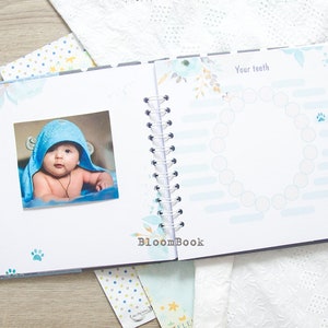 Personalized Baby Memory Book Boy Baby Photo Album Baby - Etsy