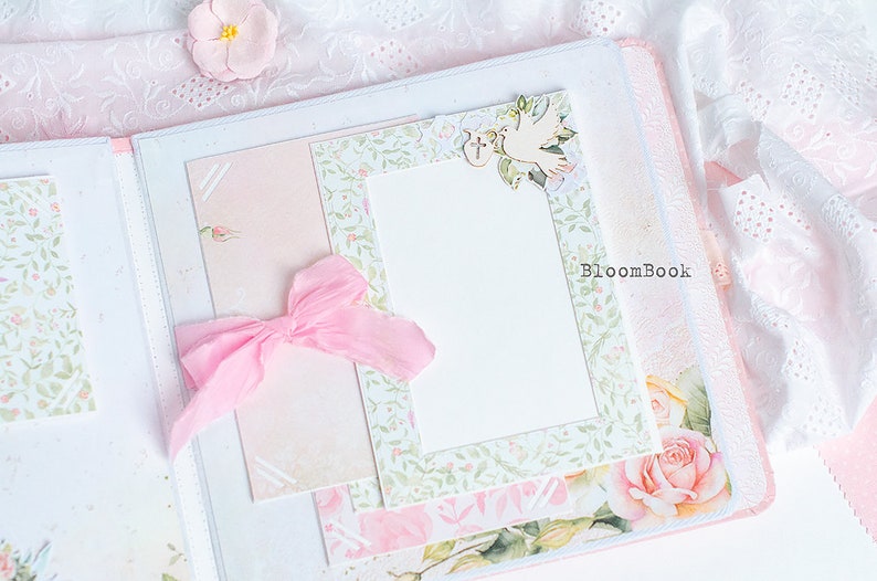 Hand Made First Communion Photo Album for Girl, Personalized Holy ...