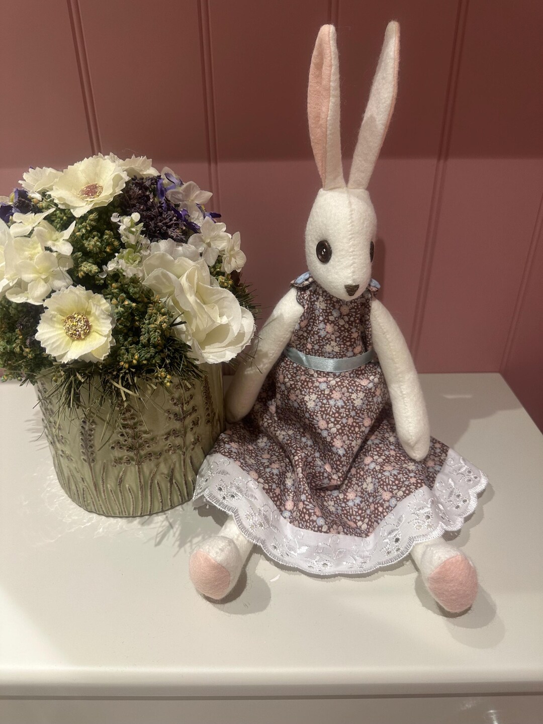 Handmade Felt Luna Lapin Rabbit - Suitable for Gifts for Special Bunny ...