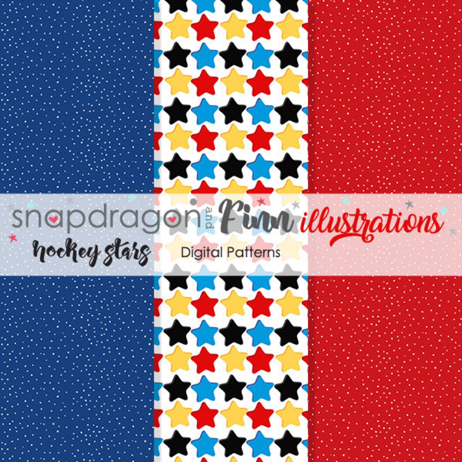 BUY5GET5 Hockey Digital Papers Hockey Stick Paper Skating - Etsy