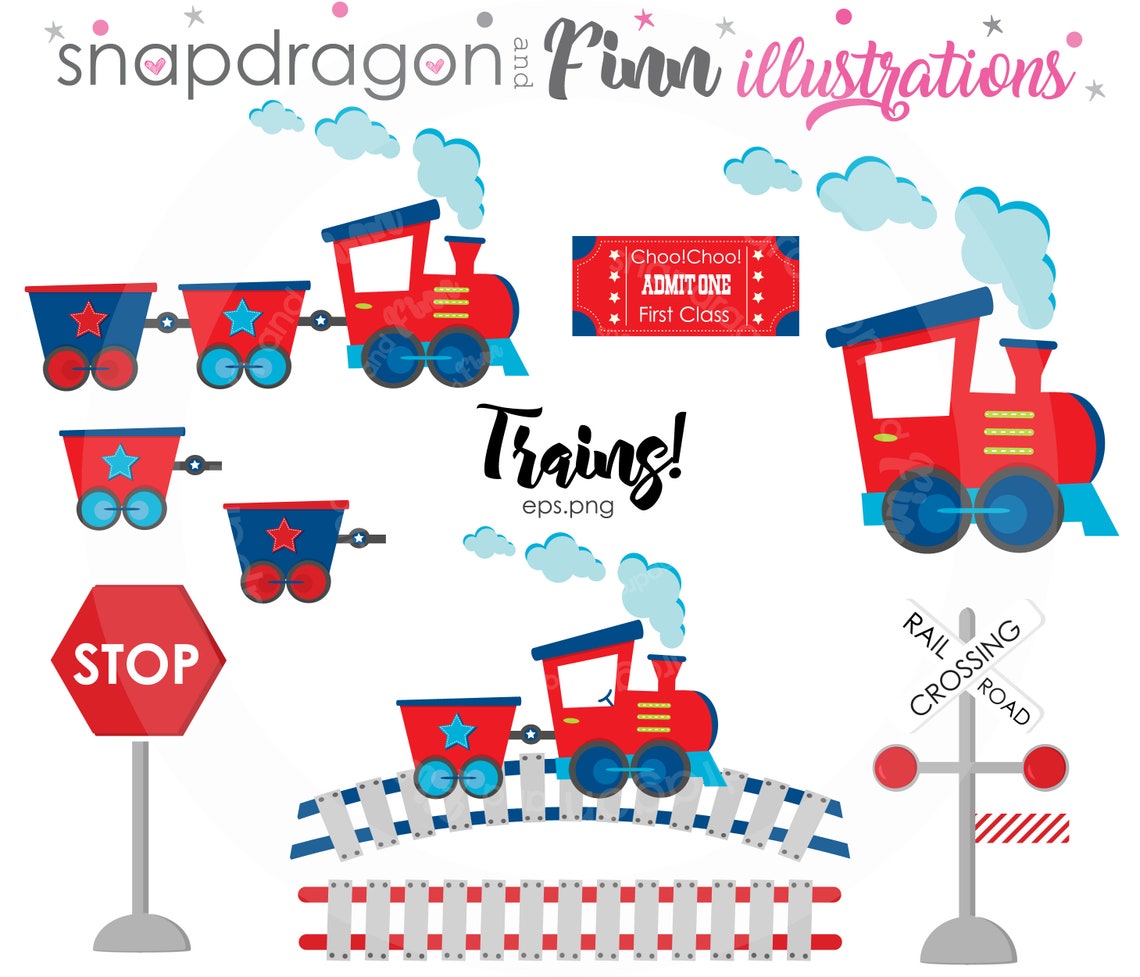Train Clipart Engineer Clipart Train Conductor Clipart - Etsy Canada