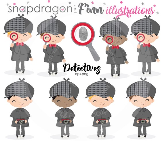 Junge Detektiv Clipart Detective Clip Art Detective Images