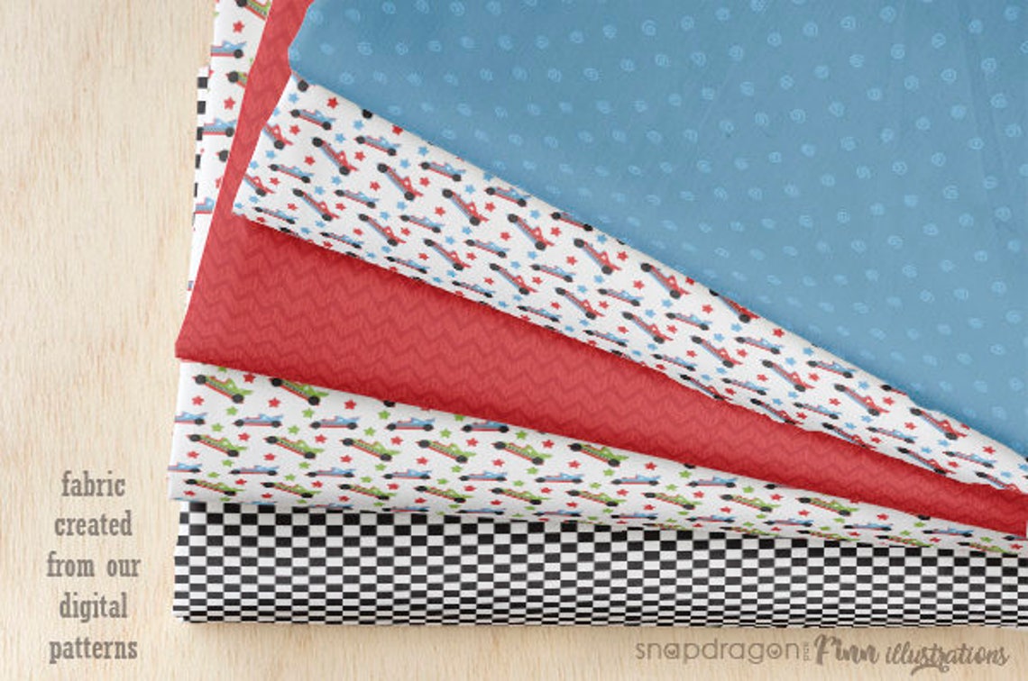 BUY5GET5 Racing Digital Papers Race Car Digital Papers | Etsy