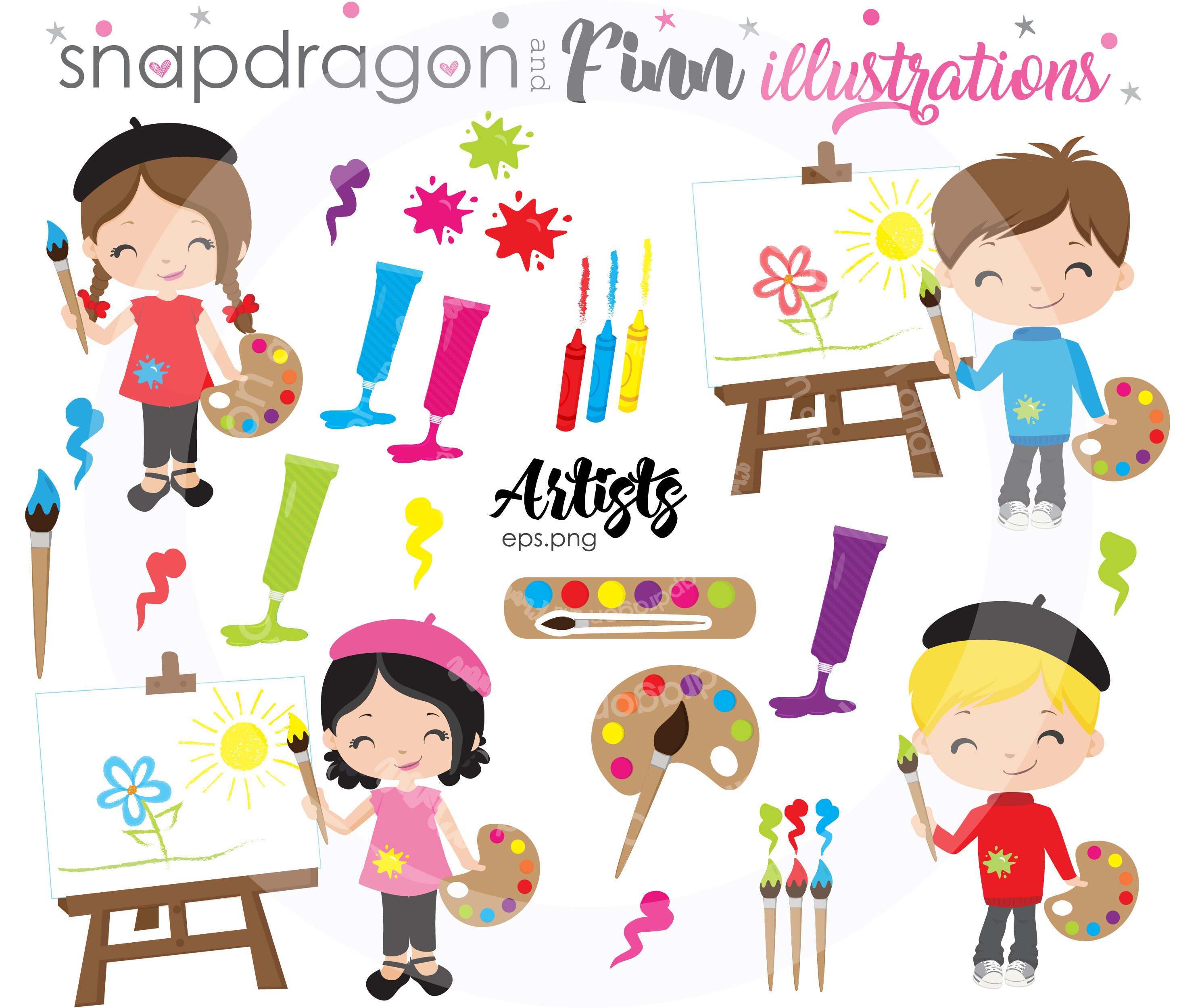 Painter Artist Clip Art