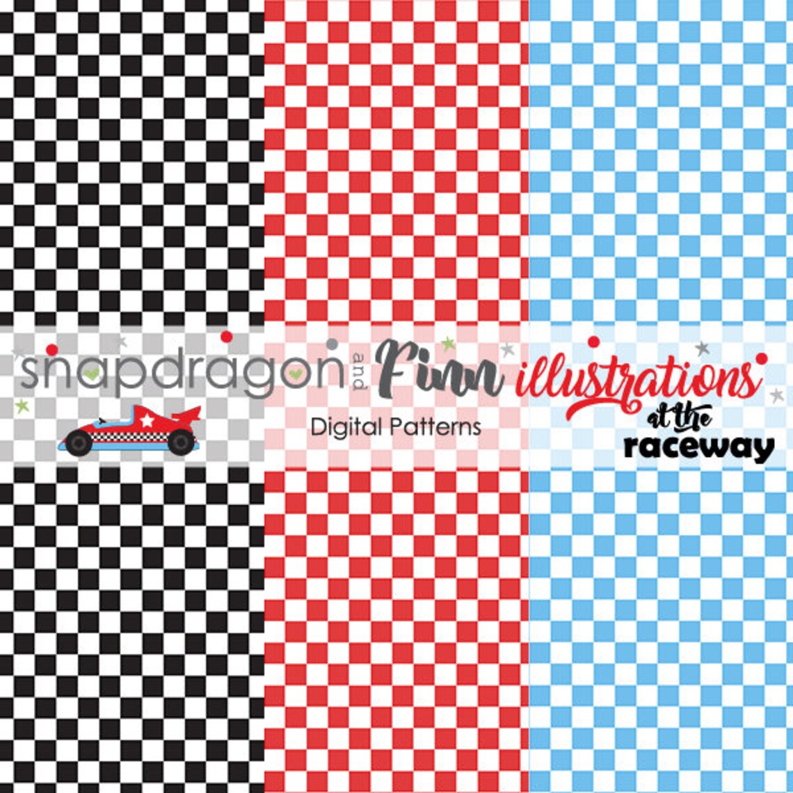 BUY5GET5 Racing Digital Papers Race Car Digital Papers | Etsy