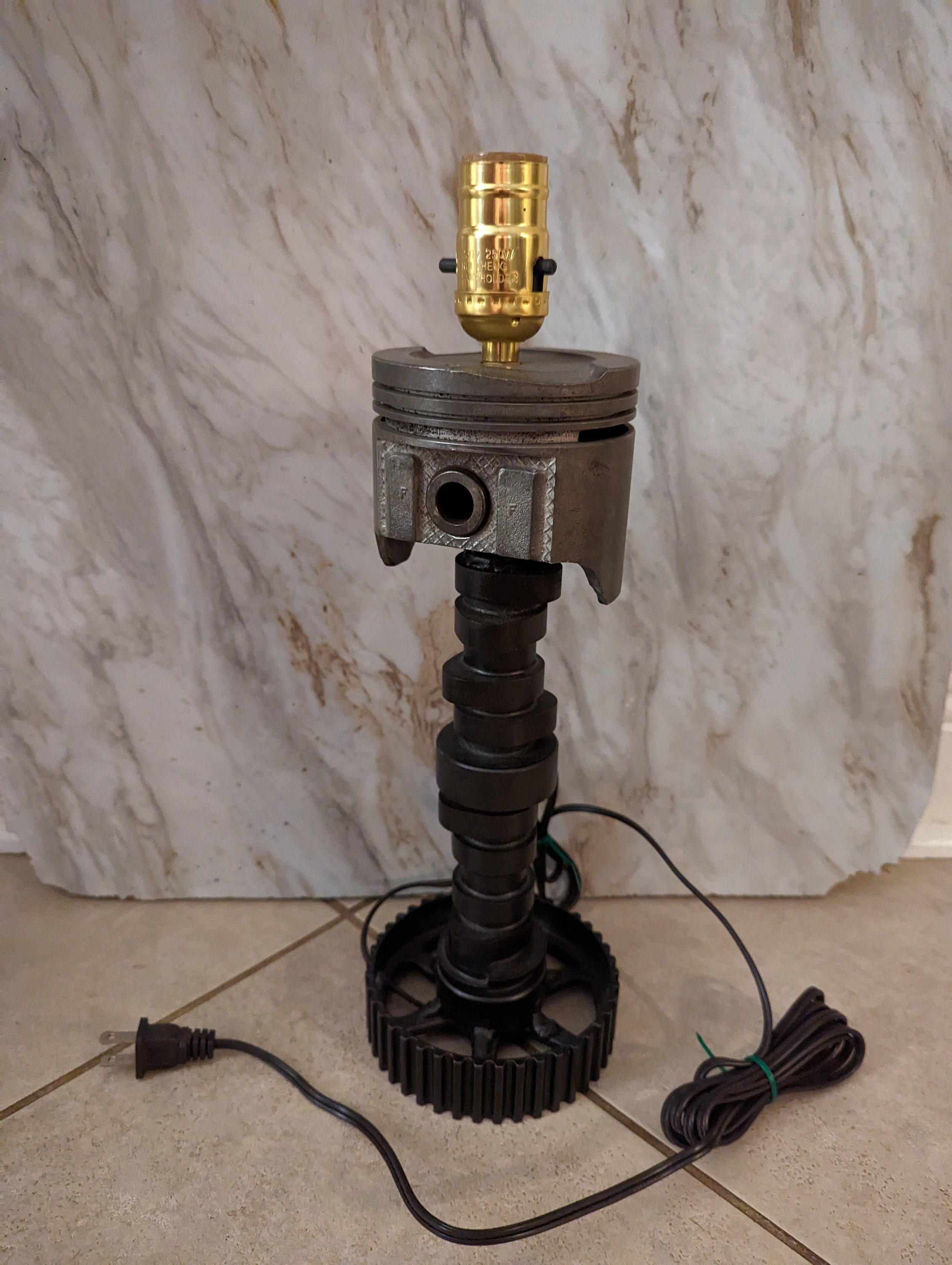 LS Cam & Piston Lamp - Etsy
