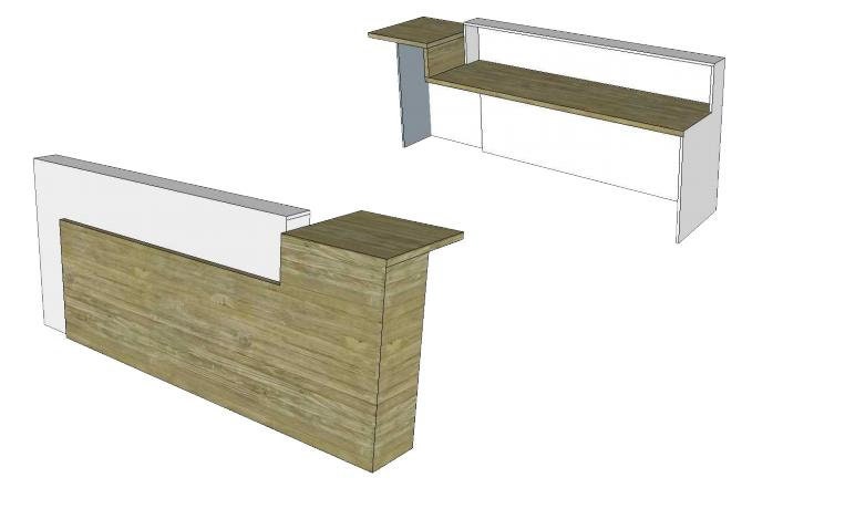 Shore Bird Reception Desk - Etsy