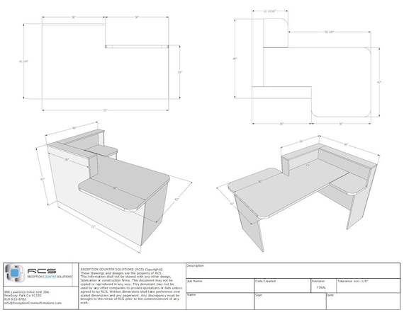 Ada Compliant Reception Desk Dimensions