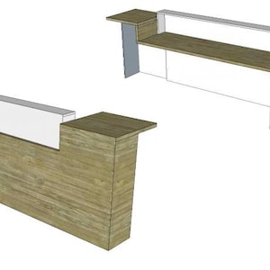 Shore Bird Reception Desk - Etsy