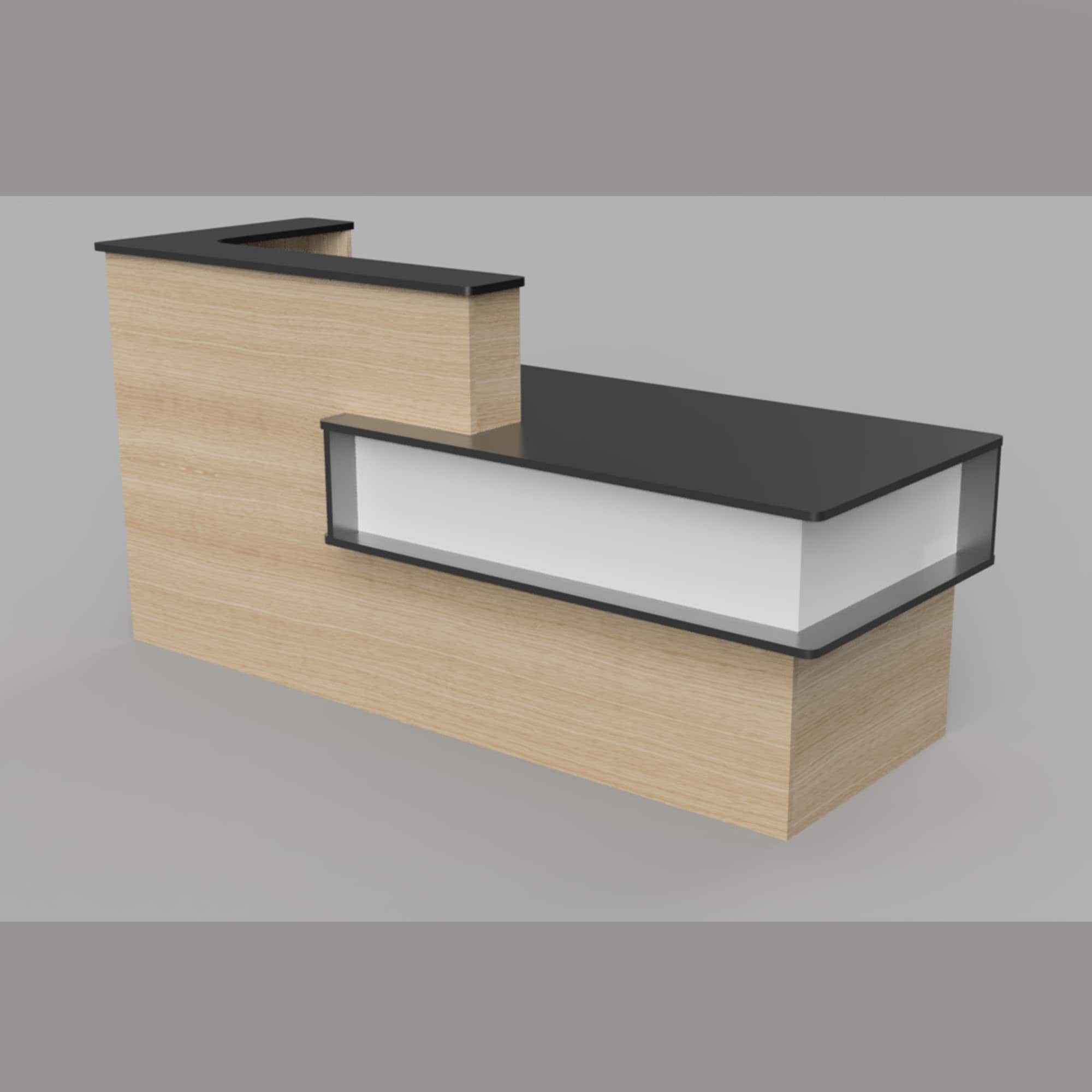 Showroom Counter Table Design