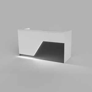 Miami Reception Desk, Office Desk, Front Desk,, Sales Counter ...