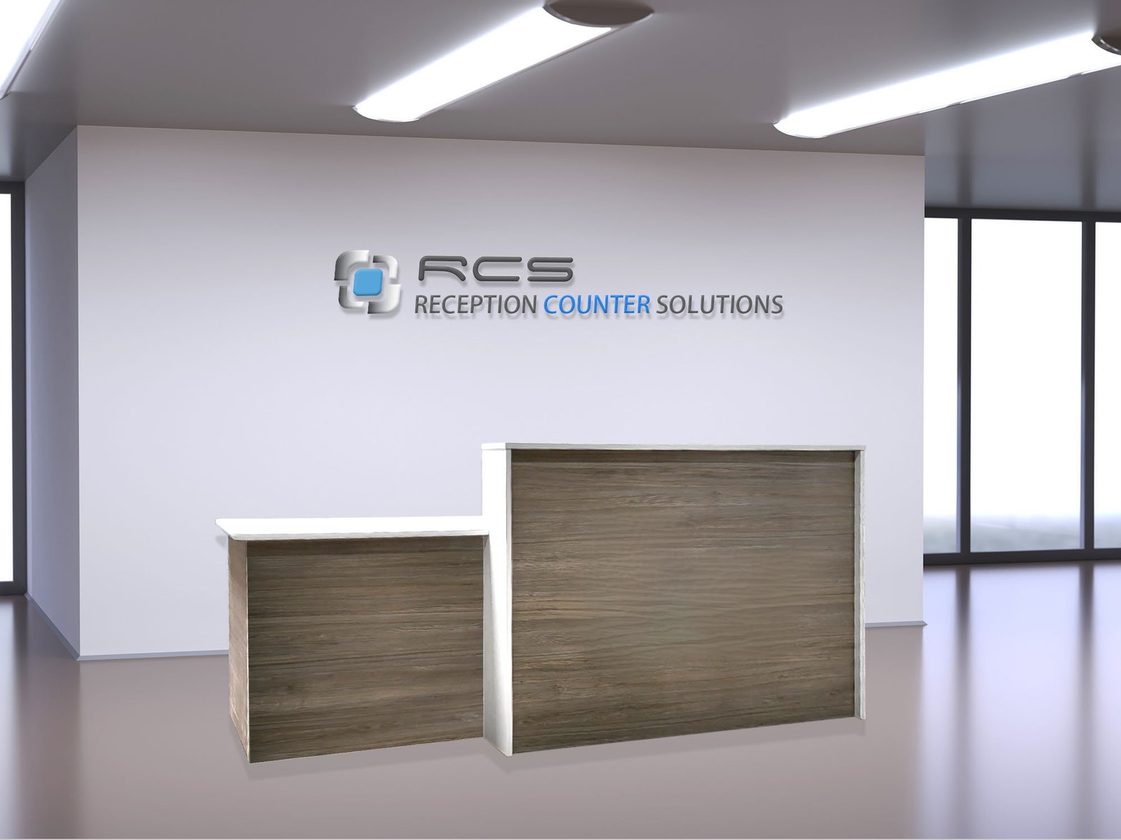 8ft ADA Malibu Reception Desk Reception Counter Sales - Etsy