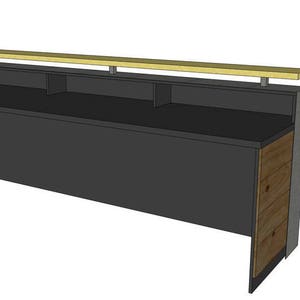 Memphis Reception Desk - Etsy