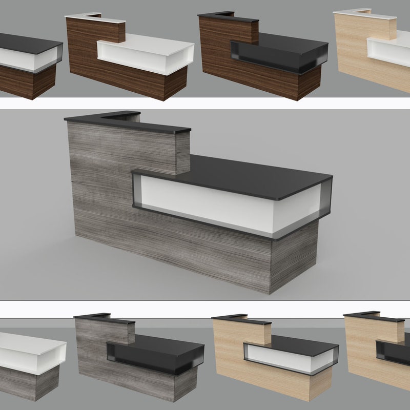 L Shaped Standing Desk - Etsy