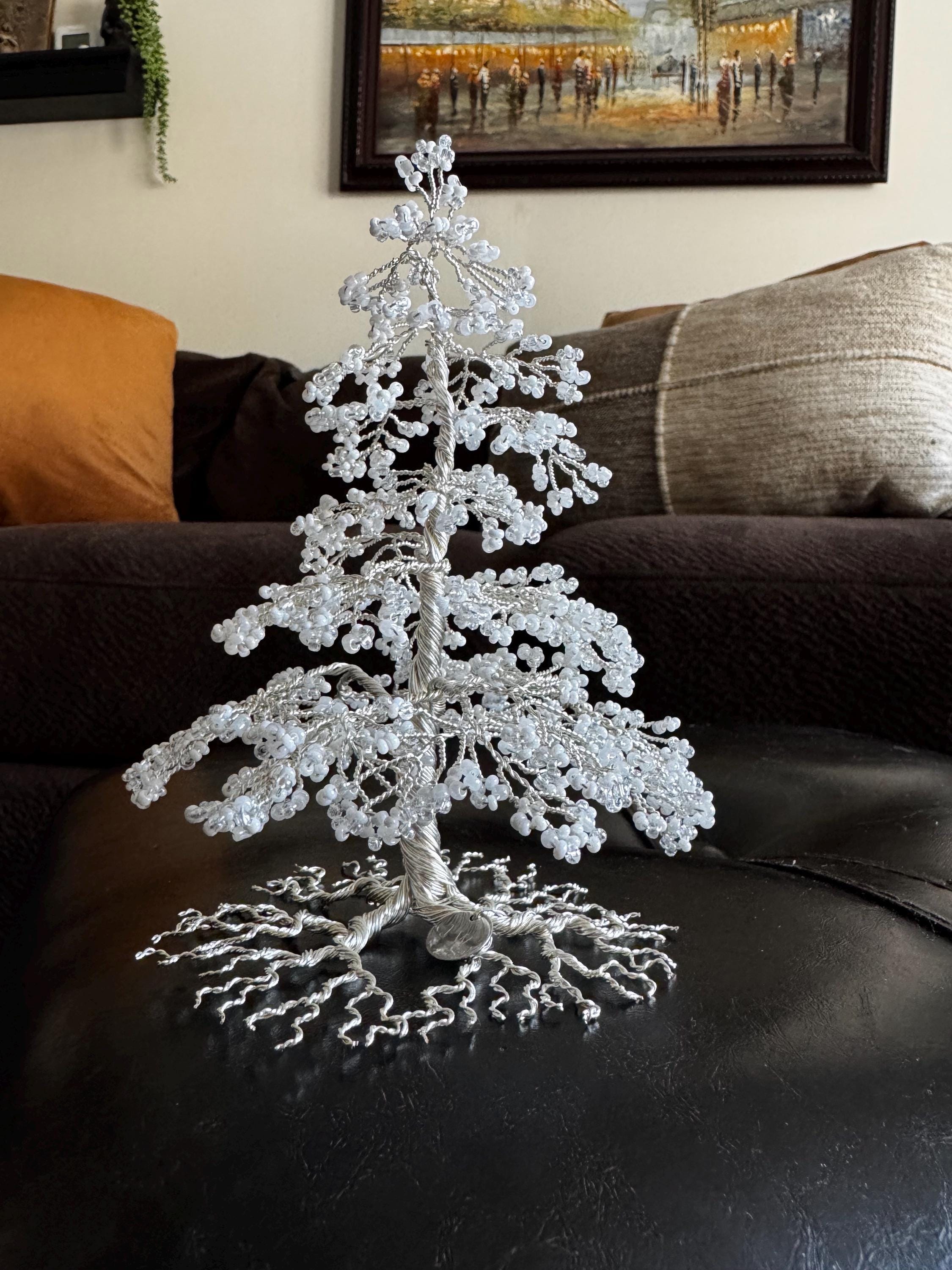 Beaded Wire Christmas Tree - Etsy
