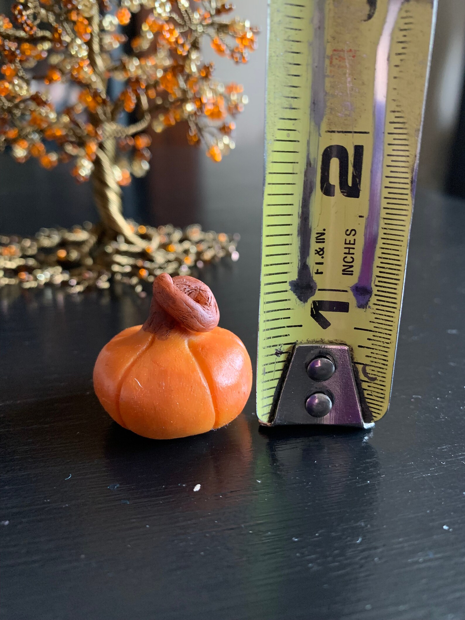 Set of Miniature Clay Pumpkins 1:6 Scale. - Etsy