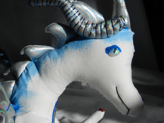 White Magical Dragon - Etsy