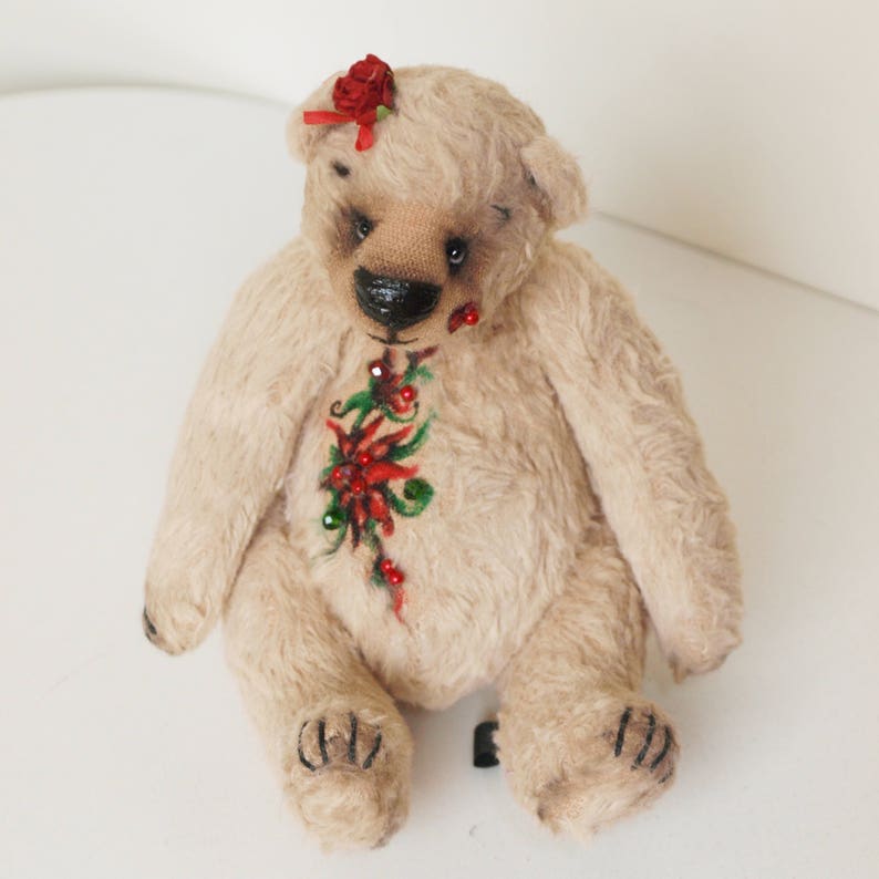 Teddy Bear Mary. Handmade Bear. | Etsy