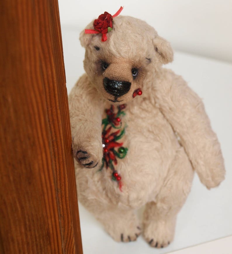 Teddy Bear Mary. Handmade Bear. | Etsy