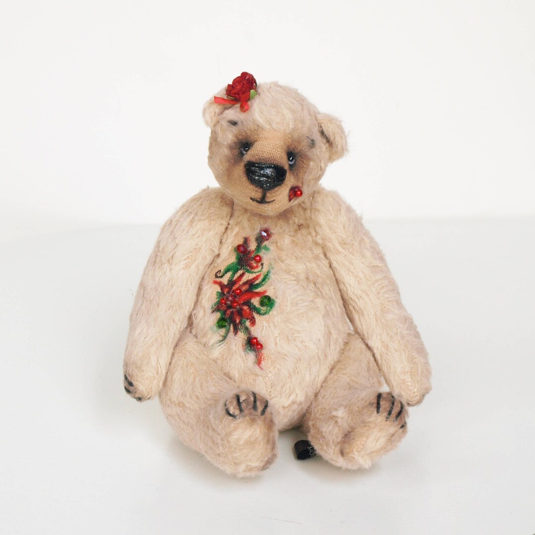 Teddy Bear Mary. Handmade Bear. - Etsy