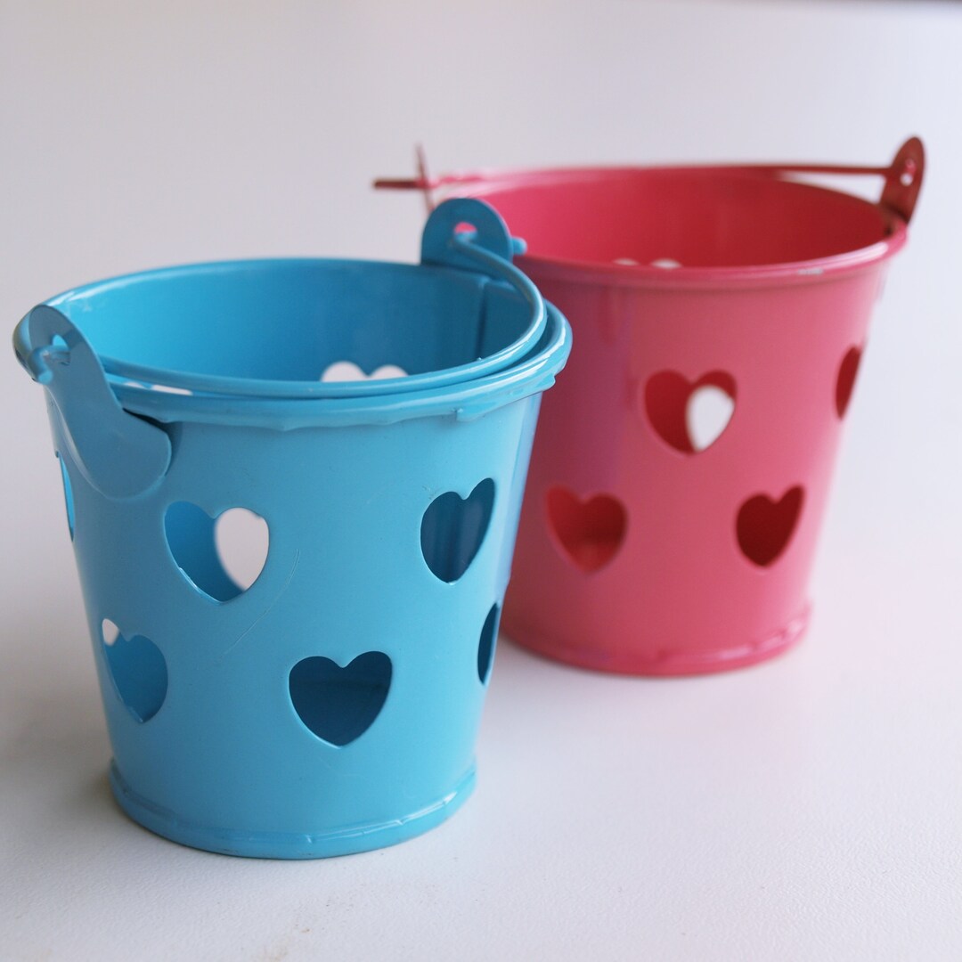 Miniature Bucket With Heart - Etsy
