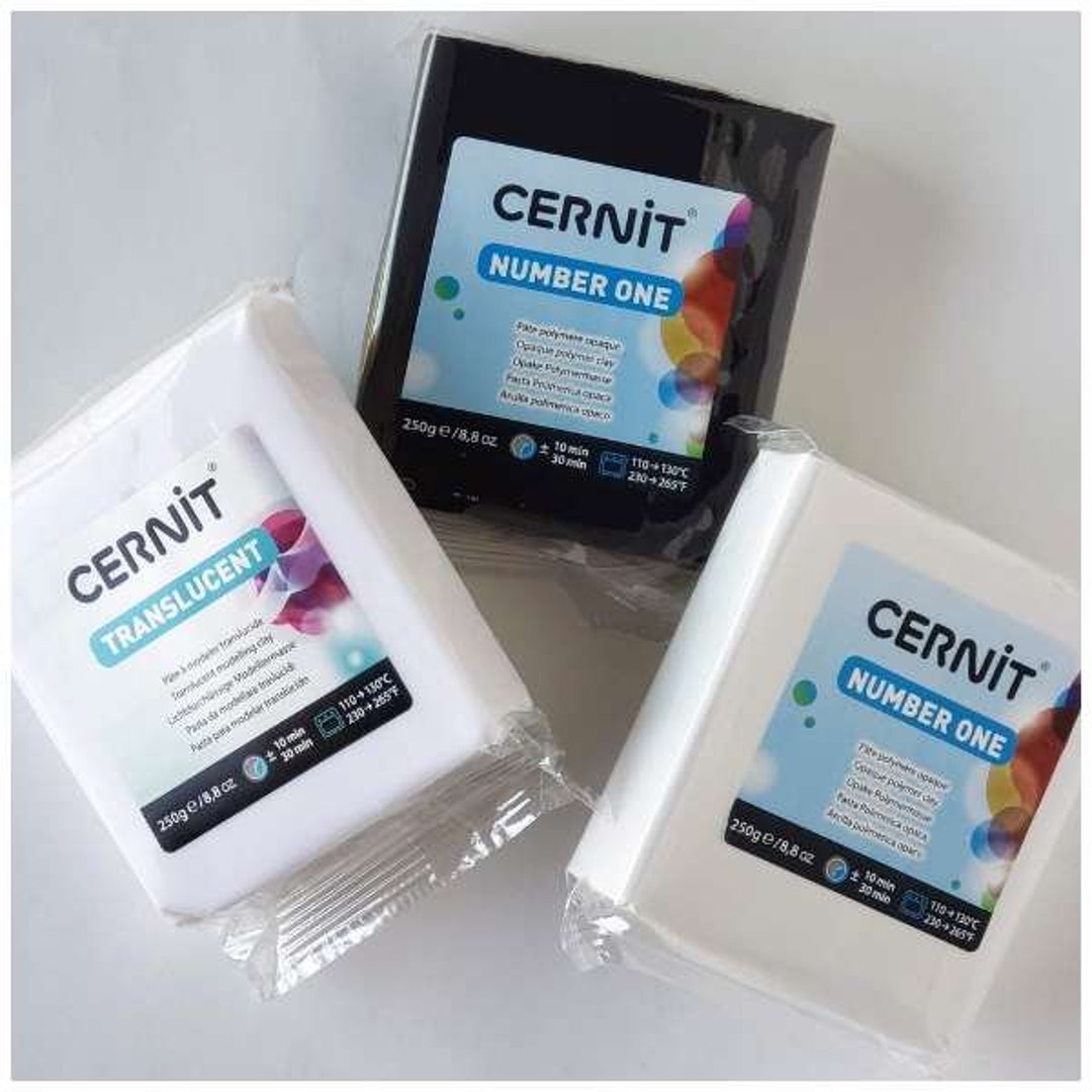 CERNIT Number One Serie Polymer Clay, 250g (8.8 Oz), Oven-hardening ...