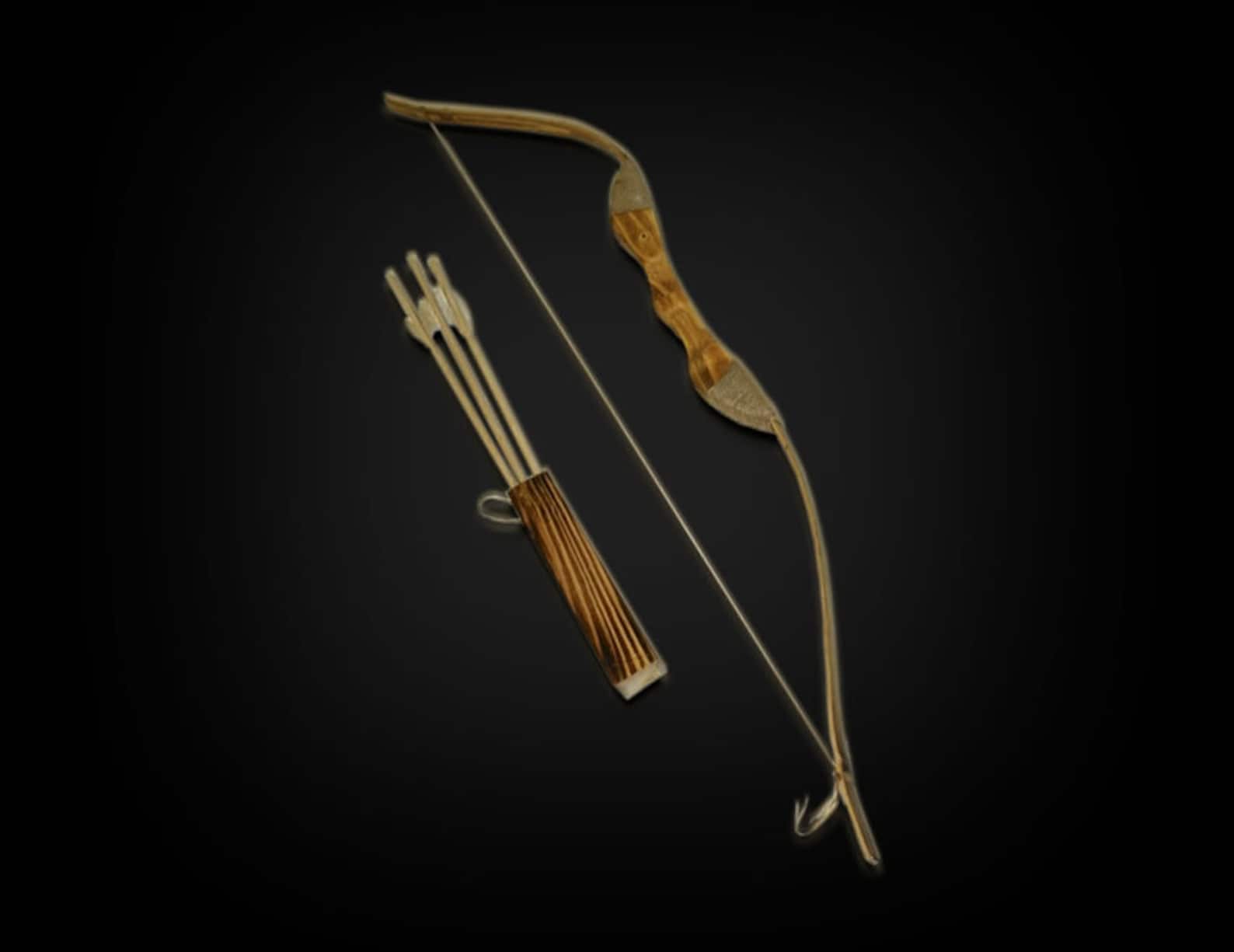 Children's Wooden Bow and Arrow and Crossbow Set; Kids Youth Toy-for ...