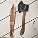 Children's Wooden Black Tomahawk Hatchet Youth Scout - Etsy