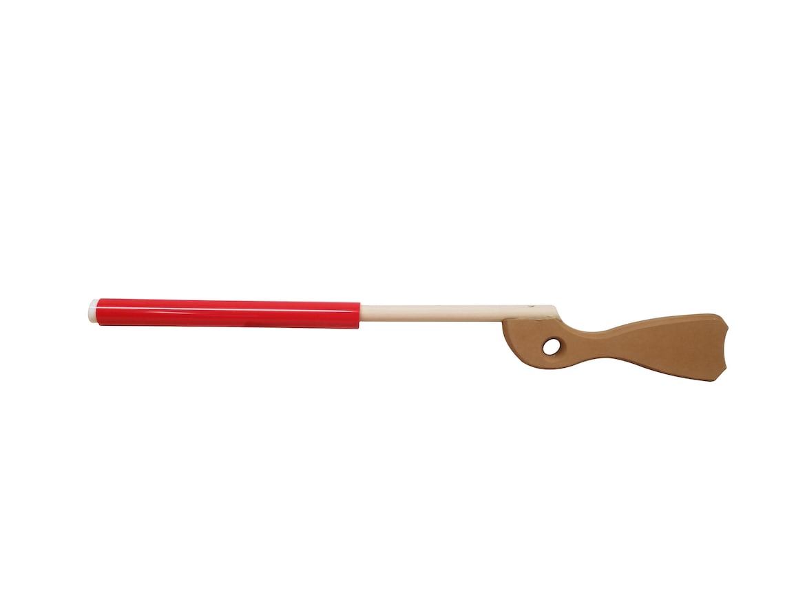 Children's Toy Popgun; Classic Wooden Pop Gun; Wooden Toy Pop Rifle ...