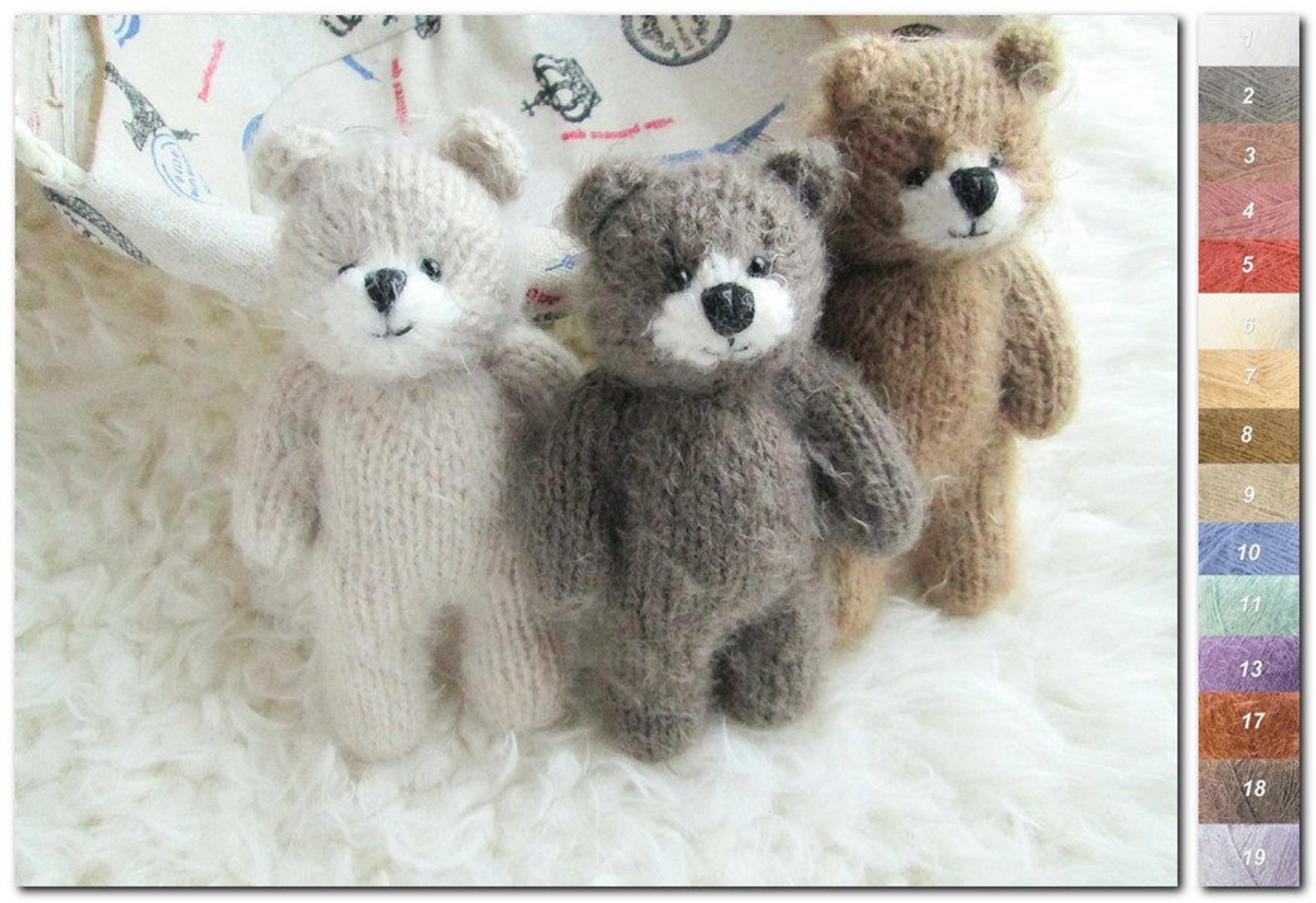 Newborn photo prop Newborn teddy bear photo toy Bear doll | Etsy