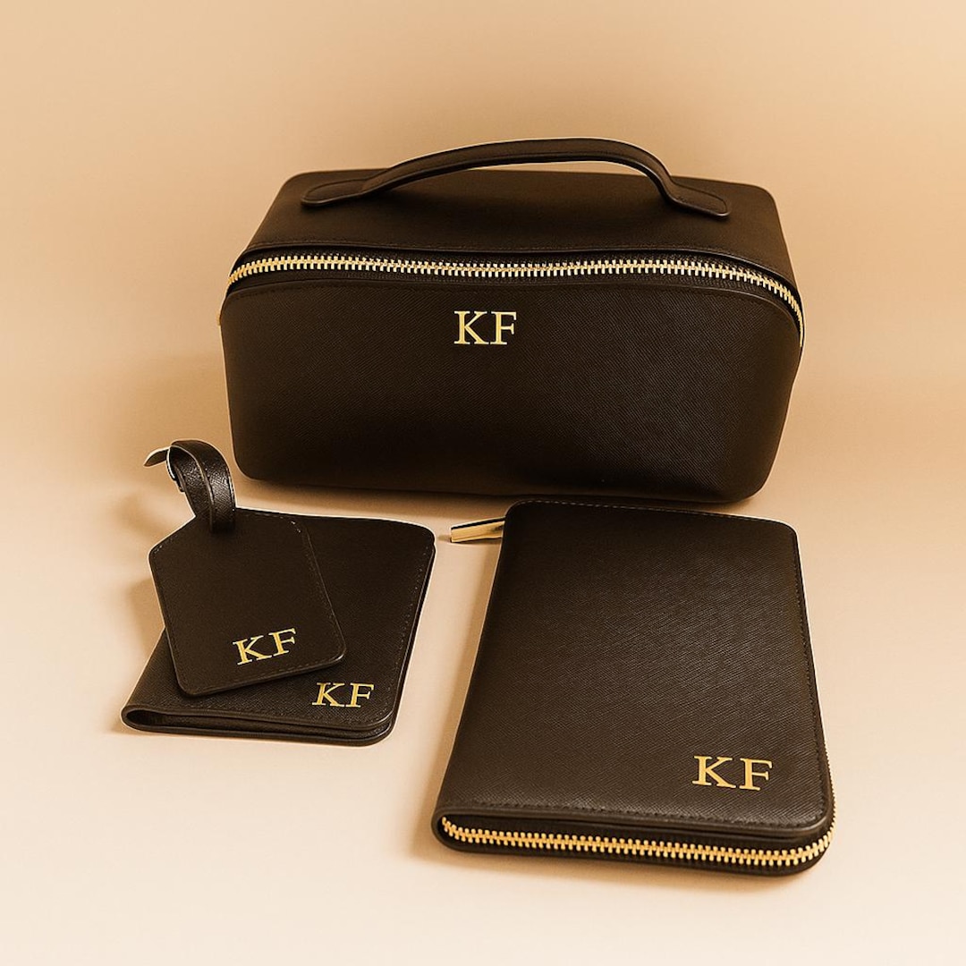 Personalized Travel Set Custom Travel Gift for Travelers Passport ...