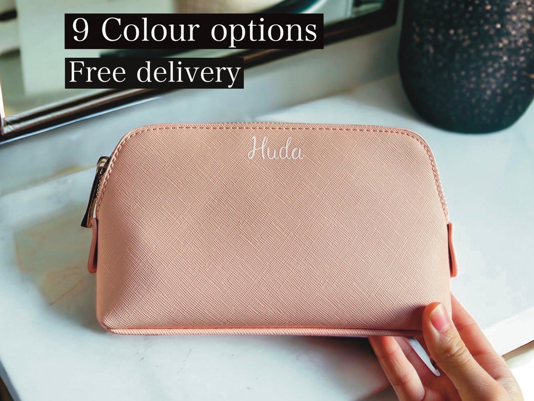 Personalised Makeup Bag Travel Cosmetic Bag Accessories Custom Cosmetic ...