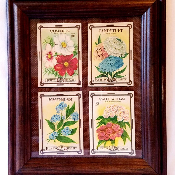 Flower Seed Packets - Etsy