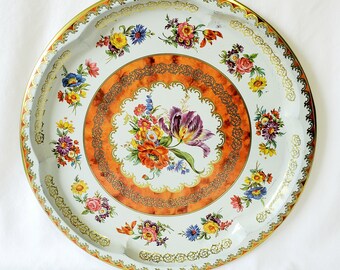 Daher Decorated Ware Metal Tray - Etsy