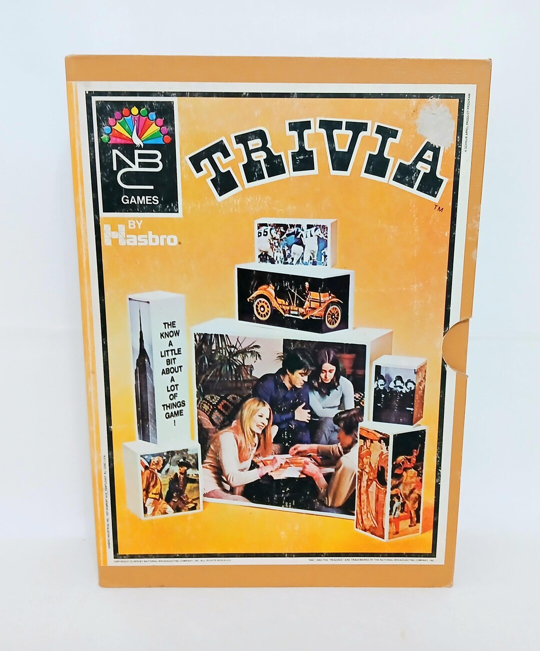 1970 NBC Games Trivia by Hasbro is in Excellent Condition. Bound a a ...