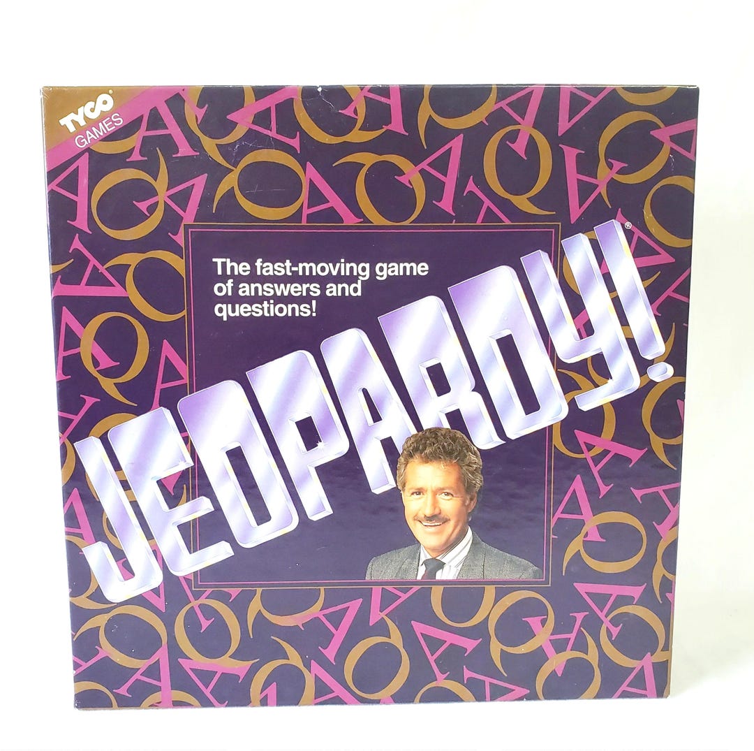 1992 Jeopardy! Board Game: Vintage Home Version, Unused in Box - Etsy