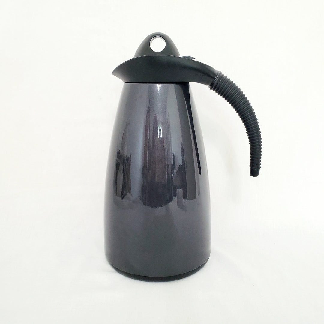 Vintage Copco Thermal Black Carafe With Glass Insert is in Great MCM ...