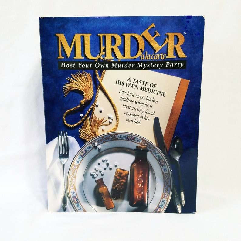 Murder a La Carte Host Your Own Murder Mystery Party is 1993 Fun. Solve ...