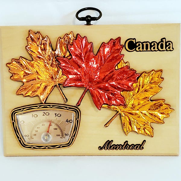 Maple Leaf Wall Plaque - Etsy