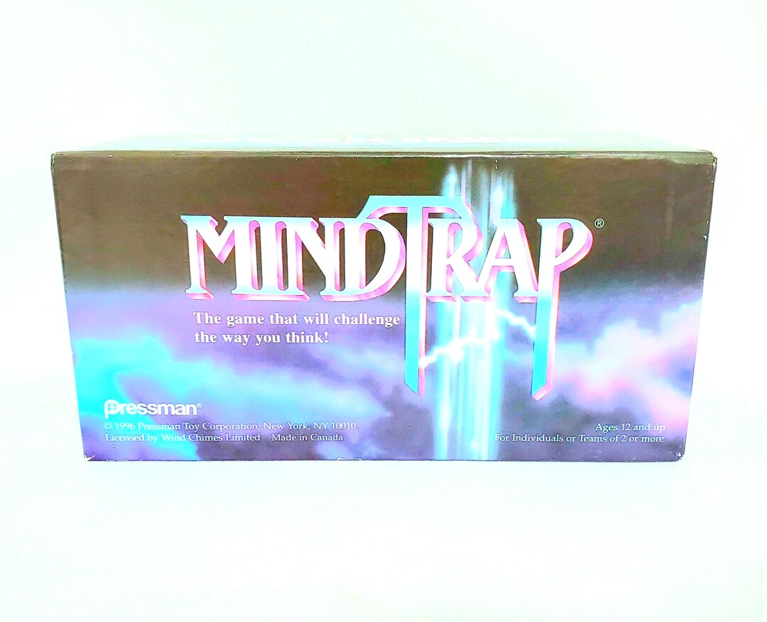 Mindtrap the Game That Will Challenge the Way You Think is 1996 Fun! Classic Puzzles, Murder ...