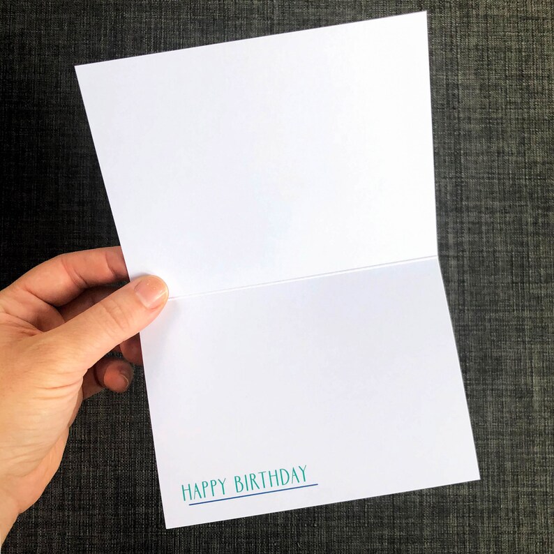 Funny TV Sleeper BIRTHDAY Card: Dad Joke Watercolor Greeting - Etsy