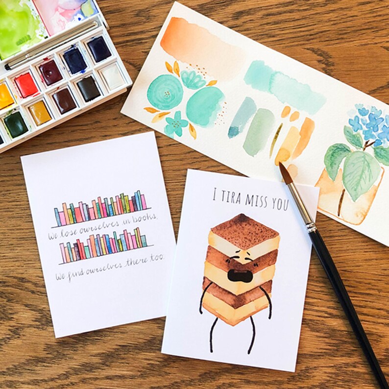 Find Ourselves in Books Blank Card Literary Greeting Card Book Card ...