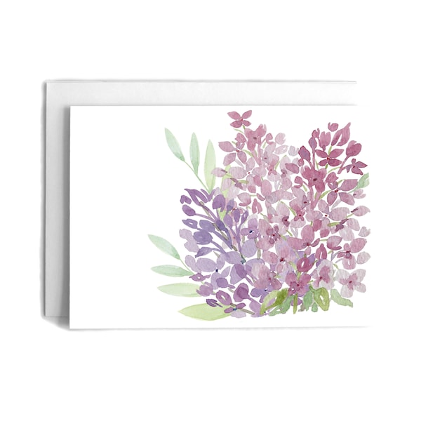 Lilac Greeting Card - Etsy